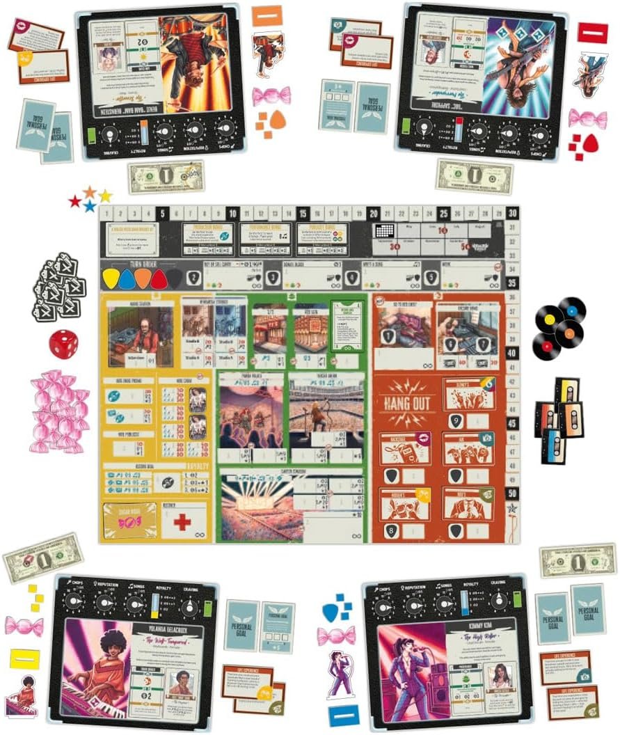Rock Hard: 1977 Review - The Board Game Site