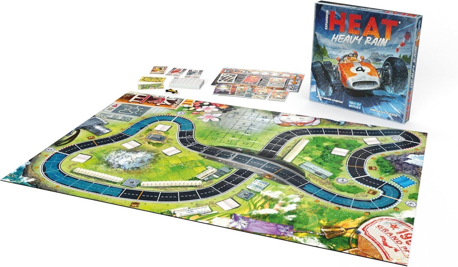 Heat: Heavy Rain Review - The Board Game Site
