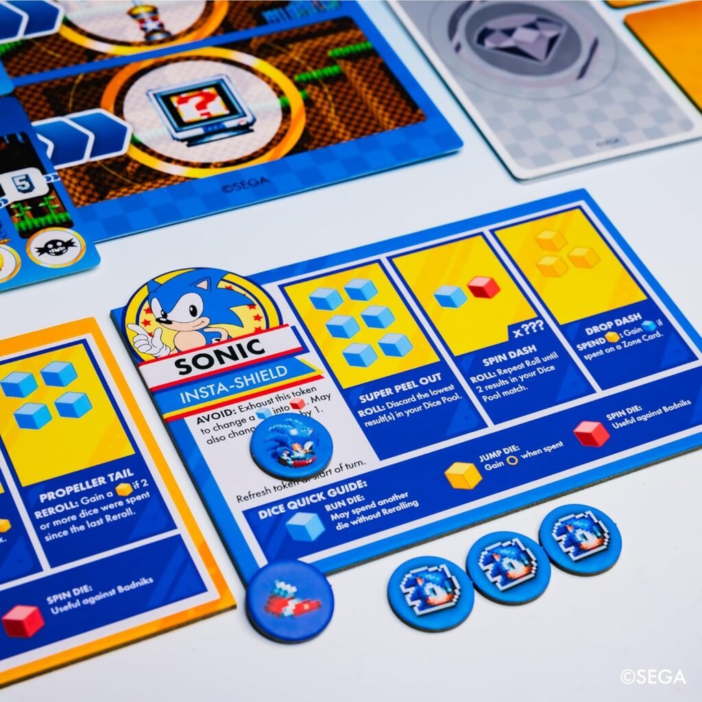 Sonic Roll Review - The Board Game Site