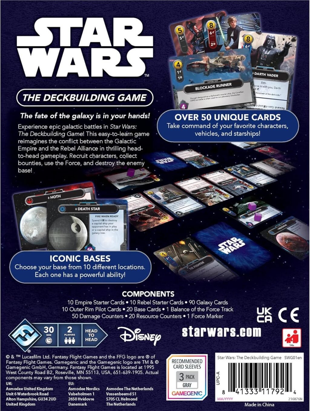 Board Game Sale: Star Wars: The Deckbuilding Game 50% Off!