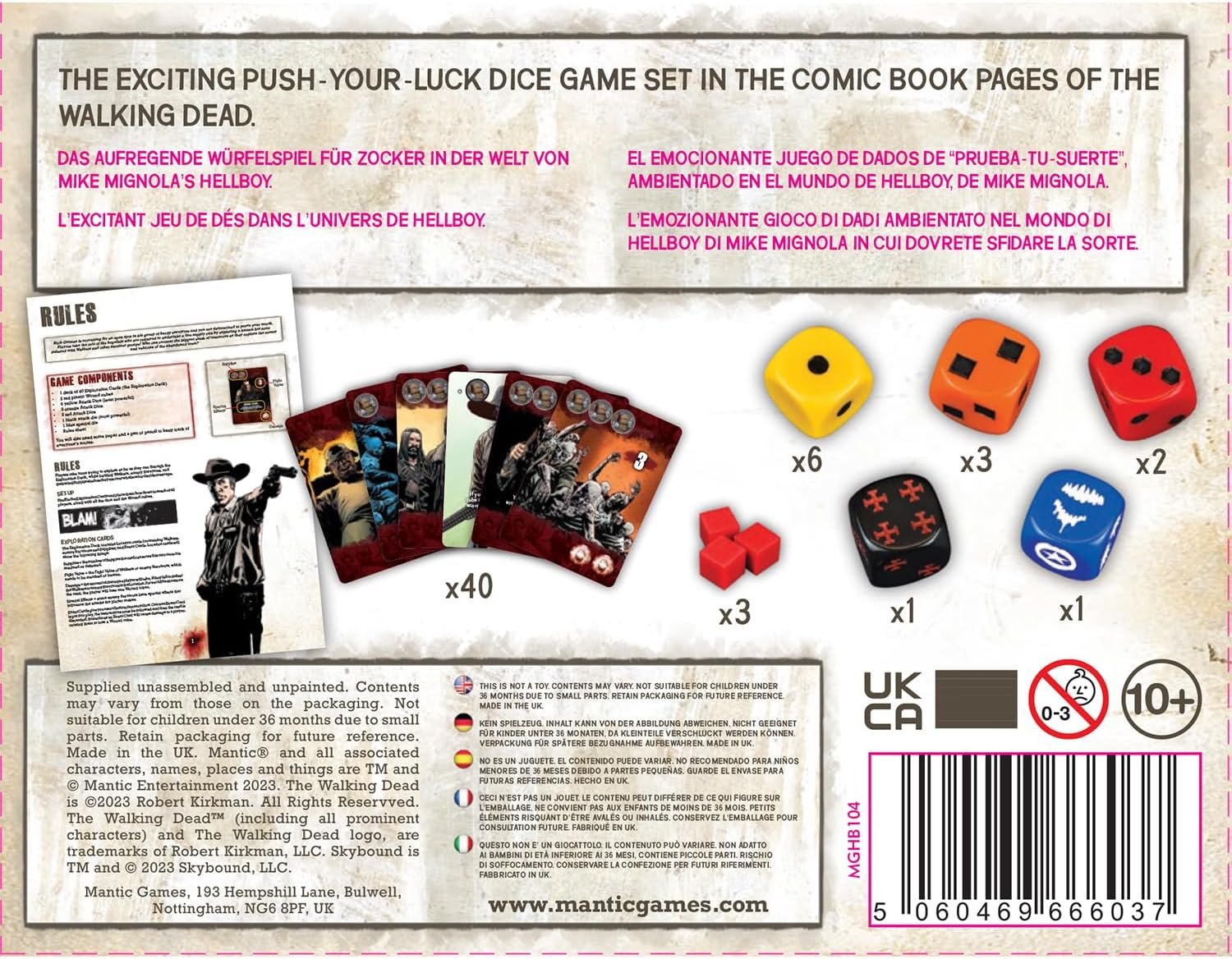 The Walking Dead: The Dice Game Review - The Board Game Site